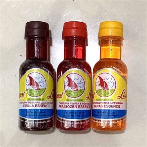 Jual Essence Cap Kapal Layar 20ml Frambozen Vanila Nanas Shopee Indonesia
