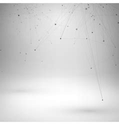 Wireframe Mesh Element Abstract Swirl Form Vector Image