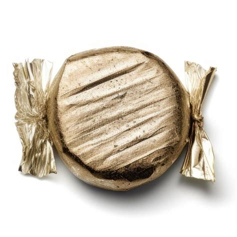 Premium Ai Image Silver Candy Sweet Sugar In White Background