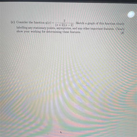Solved C Consider The Function Yxx2x−22 Sketch A