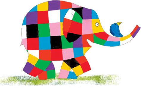 Download Colorful Patchwork Elephant