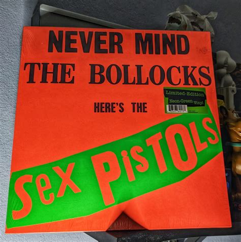 Sex Pistols Never Mind The Bollocks Heres The Sex Pistols Neon