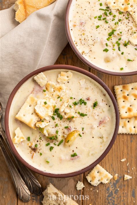 Instant Pot Clam Chowder 40 Aprons