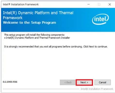 Intel Dynamic Platform And Thermal Framework Drive Operfdirectory