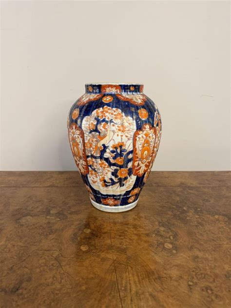 Wonderful Antique Japanese Imari Vase For Sale At 1stdibs