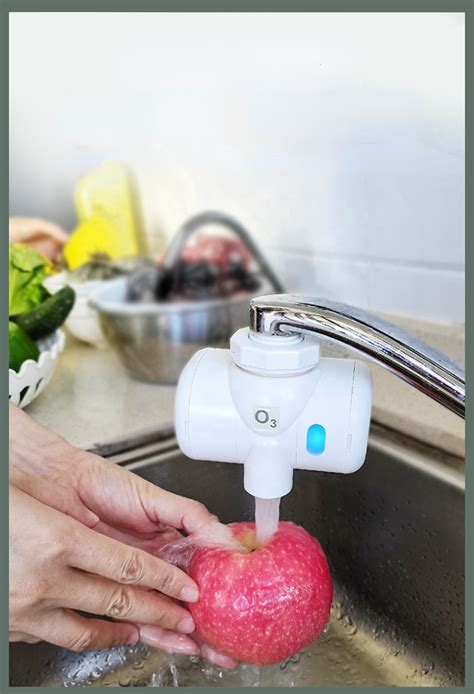 Kitchen Ozonizer Tap Water Filter Self Powered O3 Generator Ozone Water