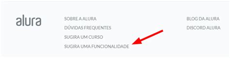 Sugestão Sugestão De Melhorias Plataforma Web Alura Alura Cursos