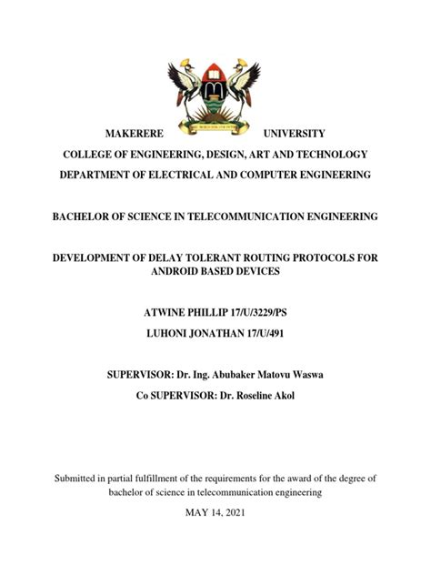 Full Project Proposal Report Pdf Routing Computer Network