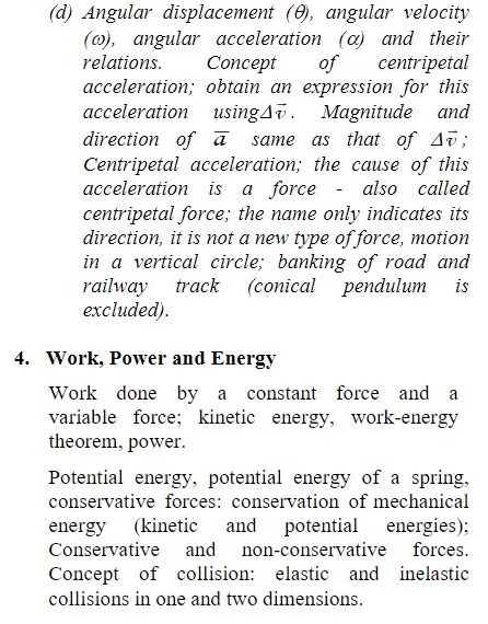 ISC Class 11 Physics Syllabus 2023 2024 Download Class 11th Physics Syllabus PDF