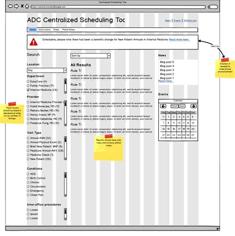 Centralized Scheduling Tool • Cindy Brummer