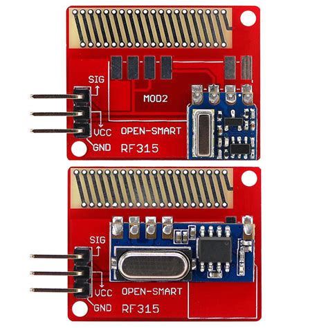 Open Smart Long Range 315mhz Rf Wireless Transceiver Kit For Arduino