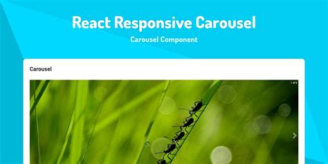 React Responsive Carousel Carousel Component Made With Reactjs
