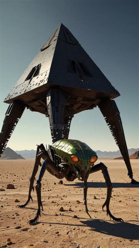 Encounter With The Insectoid Alien Civilizatio Stock Image Image Of Humanoid Advanced 355941543