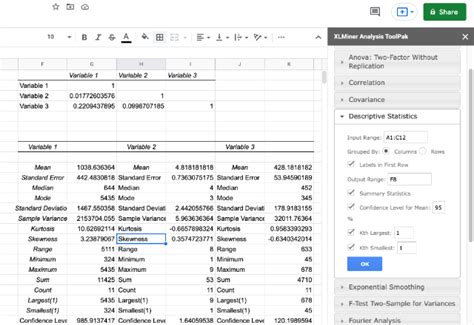 Xlminer Analysis Toolpak Correlation Mobpsado