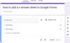 How To Make An Answer Key In Google Forms Geeksforgeeks