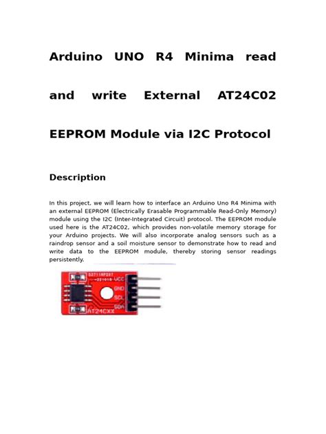chapter 5 arduino uno r4 minima read and write external at24c02 eeprom