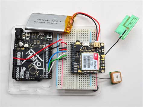 Wiring To Arduino Adafruit Fona 808 Cellular Gps Breakout Adafruit Learning System