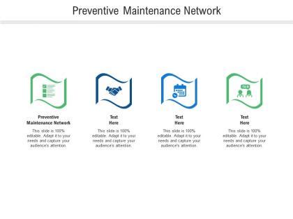 Network Maintenance PowerPoint Presentation And Slides PPT Template SlideTeam