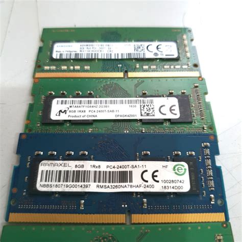Jual Memory Sodim Laptop 8gb Pc4 2400t Merek Campur Shopee Indonesia