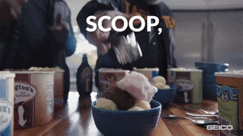 Scooping Ice Cream 