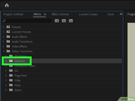 How To Add Transitions In Adobe Premiere Pro Video Audio