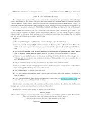 Eecs Fa Midterm Pdf EECS Foundations Of Computer Science Fall University Of