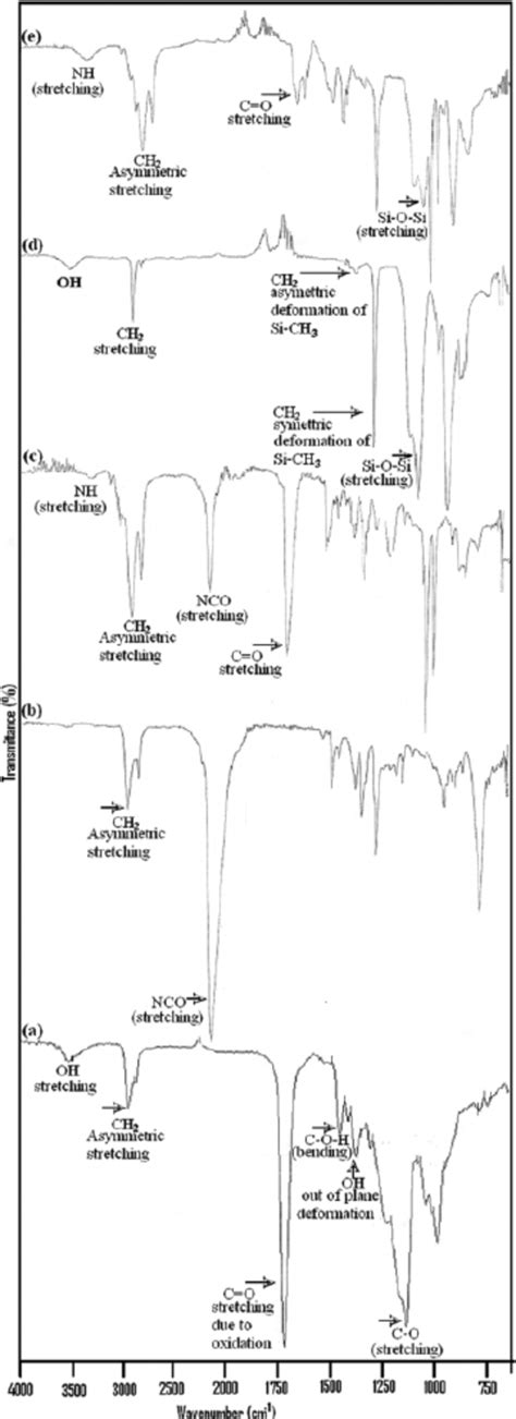 Ftir Spectra Of A Htpb B Hdi C Nco Terminated Pu Prepolymer Download Scientific