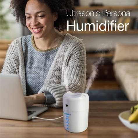 Lasko Ultrasonic Personal Cool Mist Humidifier With Nightlight Uh150