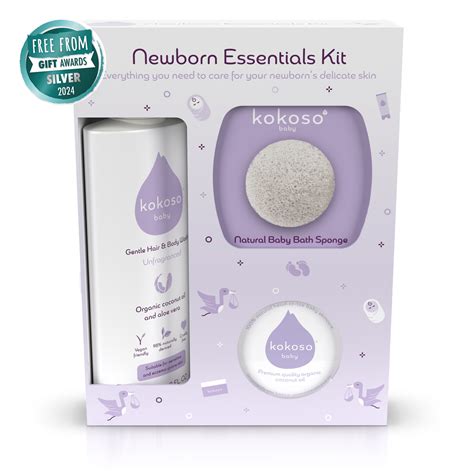Bath Set For Newborn Newborn Essentials Kit Kokoso