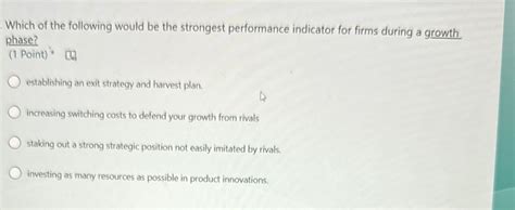 High Quality Solution Which Of The Following Would Be The Strongest