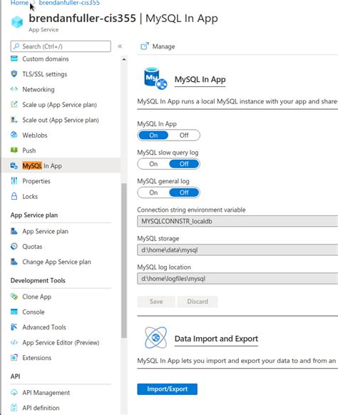 Deploying Php And Mysql To Azure Free Tier