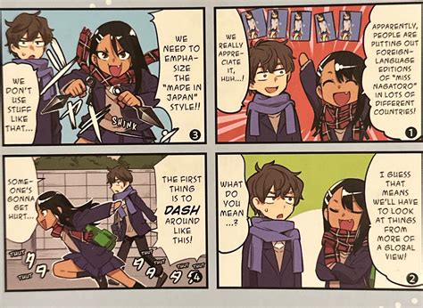 Volume 10 Back Cover Comic R Nagatoro