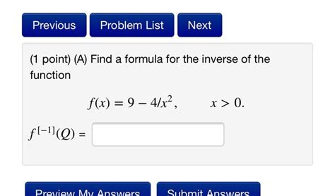 solved previous problem list next 1 point a find a