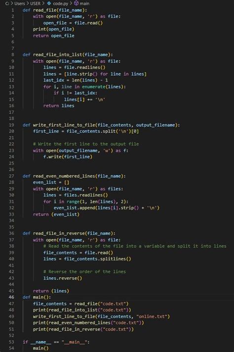 nnamdi s on linkedin files are written and read in python to store data which can be accessed…