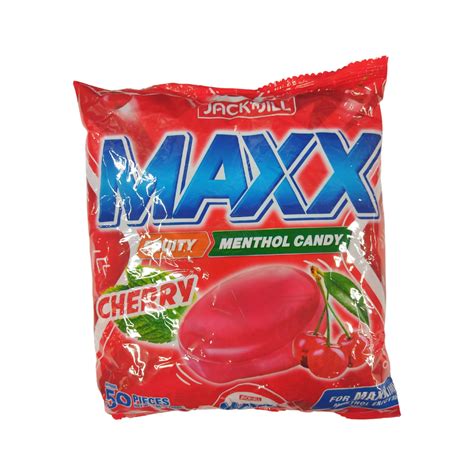 Maxx Menthol Candy Cherry Red 50s