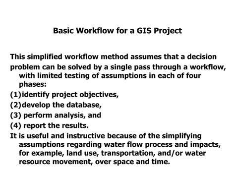 PPT GEOG440 GIS And Urban Planning Chapter 3 GIS Decision Support Methods And Workflow