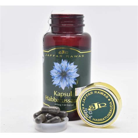 Kapsul Habbautussauda Jaafar Rawas 60 Kapsuls Shopee Malaysia
