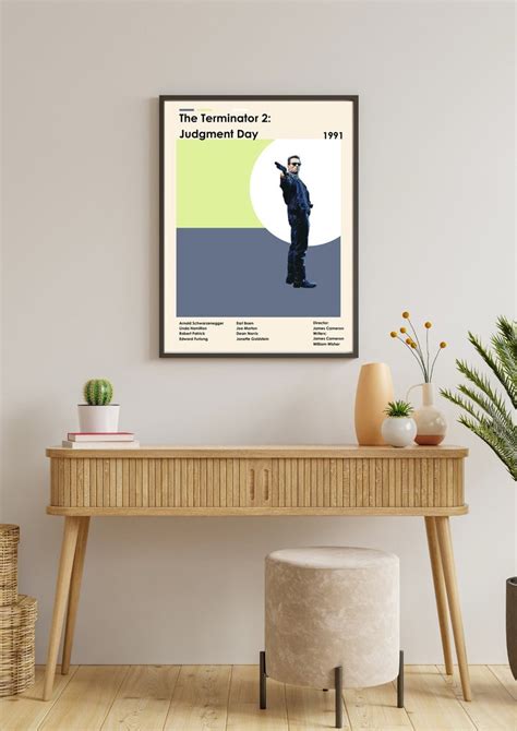 Terminator 2 Poster Etsy