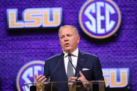 Full Video Lsu Coach Brian Kelly At Sec Media Days 2023 Tiger Rag