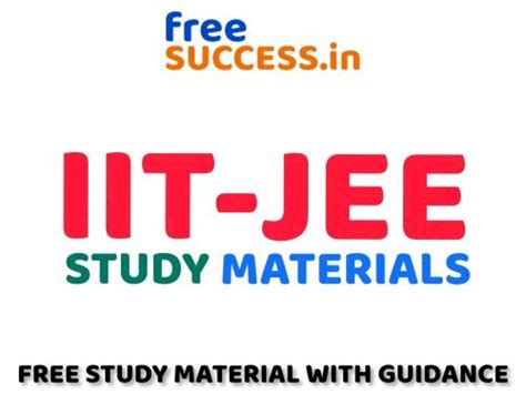 JEE Mains Physics Handwritten Notes Free Download FreeSuccess In Free Study Material