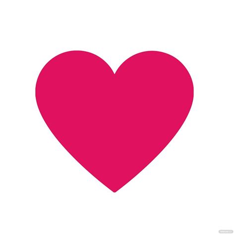 Heart Shape Outline Clipart In Illustrator Svg  Eps Png