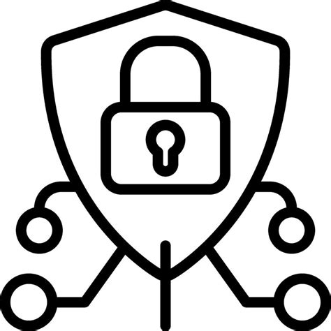 Cyber Security Outline Icon 66505081 Vector Art At Vecteezy