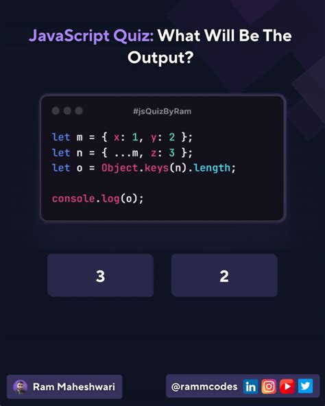 Ram Maheshwari ♾️ On Linkedin Jsquizbyram Html Css Javascript 100daysofcode