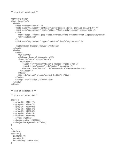 Build A Roman Numeral Converter Pdf Written Communication Sans