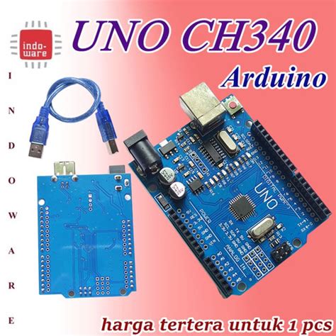 Jual Arduino Uno R3 Atmega328p Ch340 Ch340g Usb Compatible Arduino Uno Kota Semarang Indo