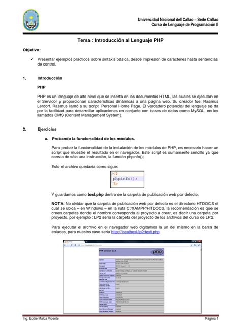 Ejercicios Resueltos Php Pdf Php Tecnología Digital
