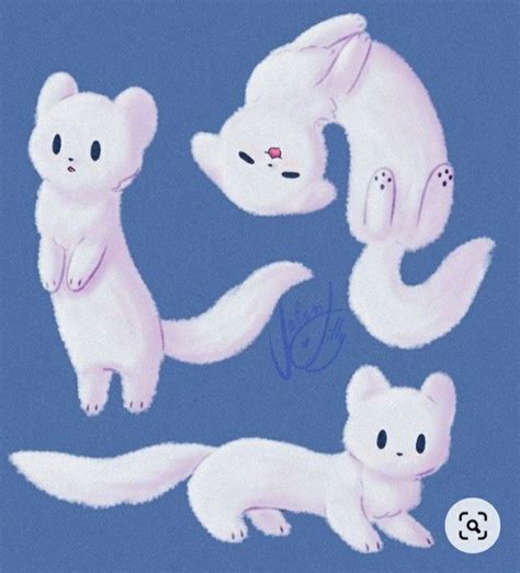 Hurones Garabatos Lindos Dibujos Bonitos De Animales Dibujos Kawaii