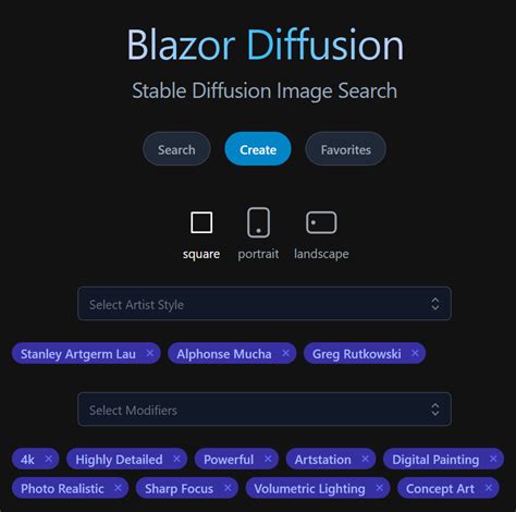 Blazor Diffusion