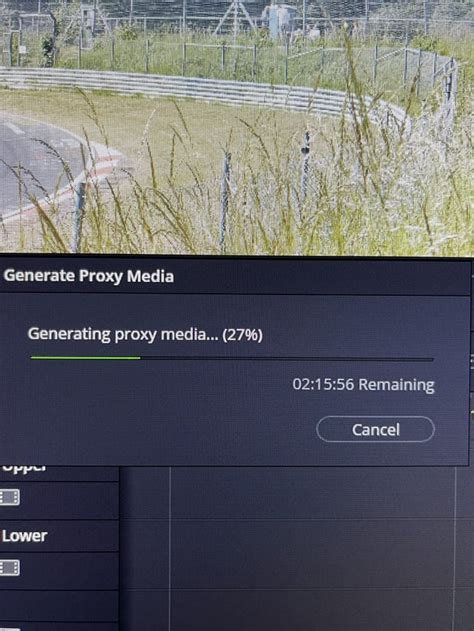 cancelling proxy media generation result r davinciresolve