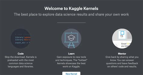 Introduction To Kaggle Kernels